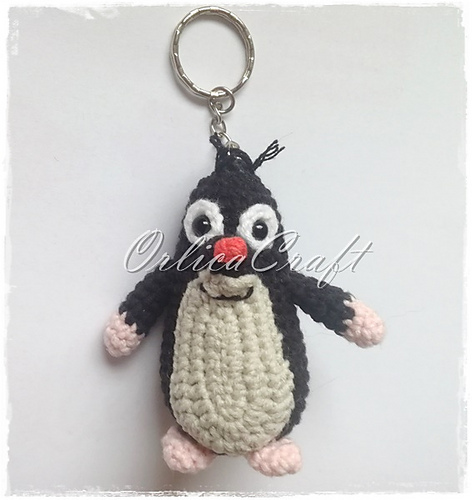 Ravelry: Little Mole - Krtek - Keychain pattern by Dominika Kamyszek ...