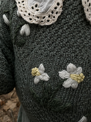 Ravelry: Garden Flowers Jumper pattern by Marina Ayueva