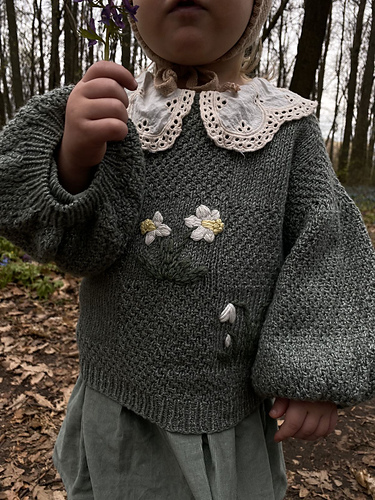 Ravelry: Garden Flowers Jumper pattern by Marina Ayueva