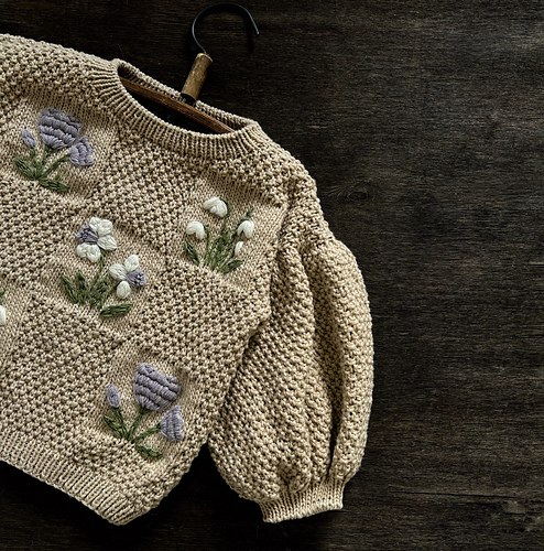 Ravelry: Garden Flowers Jumper pattern by Marina Ayueva