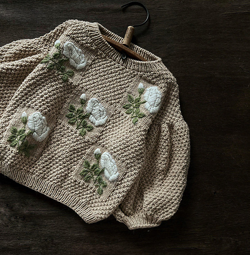 Ravelry: Garden Flowers Jumper pattern by Marina Ayueva