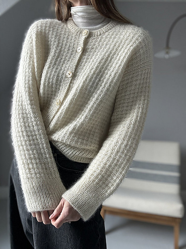 Ravelry: Waffle Loop Cardigan pattern by Other Loops_