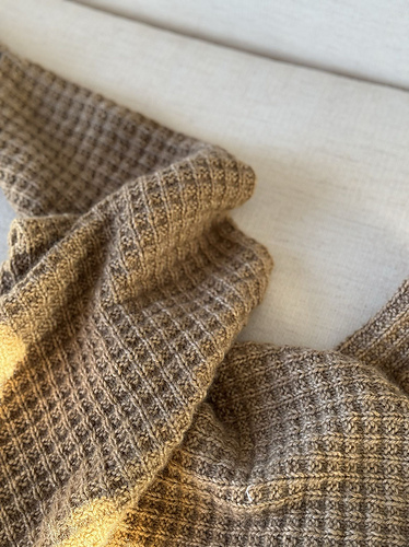 Ravelry: Waffle Loop Scarf pattern by Other Loops_