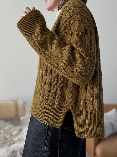 Ravelry: Tulip Loop V Neck pattern by Other Loops_