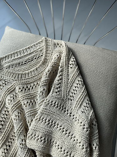 Ravelry: Lacey Loop Tee pattern by Other Loops_