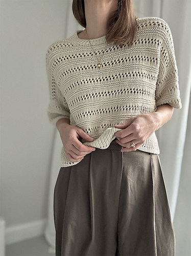Ravelry: Lacey Loop Tee pattern by Other Loops_