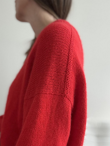 Ravelry: Eyelet Loop Sweater pattern by Other Loops_