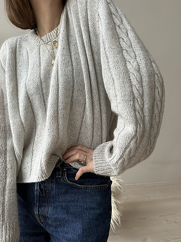 Ravelry: Braidy Loop Sweater pattern by Other Loops_