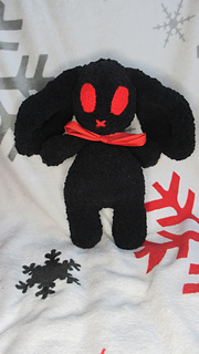 Ravelry: Goth Bunny Plushie pattern by Lovis Richter