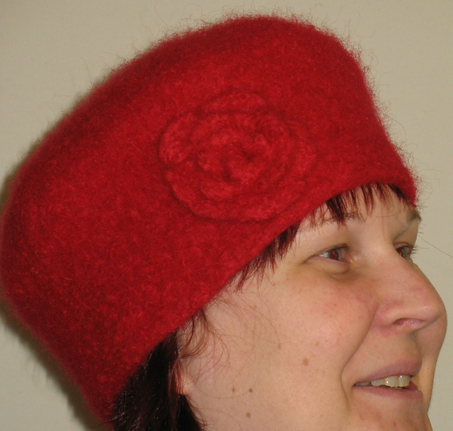 Ravelry: 03. Virkattu ja huovutettu baskeri pattern by Anne-Maija Immonen