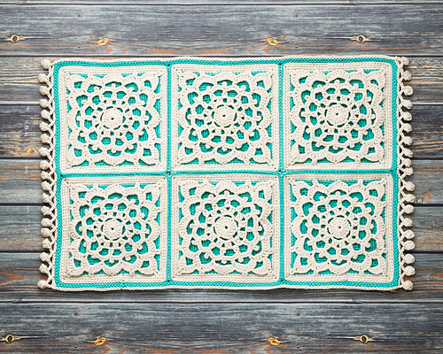 Ravelry: Mediterranean Rug pattern by Natalia Kononova