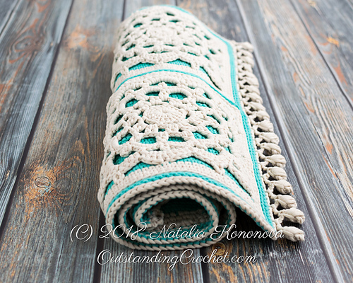 Ravelry: Mediterranean Rug pattern by Natalia Kononova