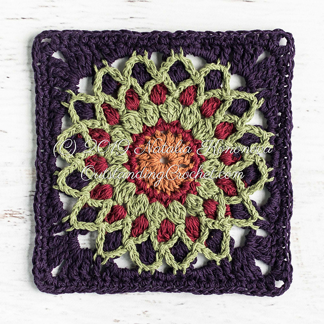 Ravelry: First Light Motif pattern by Natalia Kononova