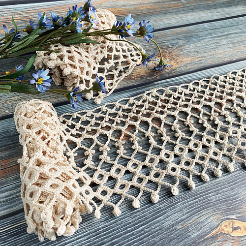 Ravelry: Lace Edging for Scarf pattern by Natalia Kononova