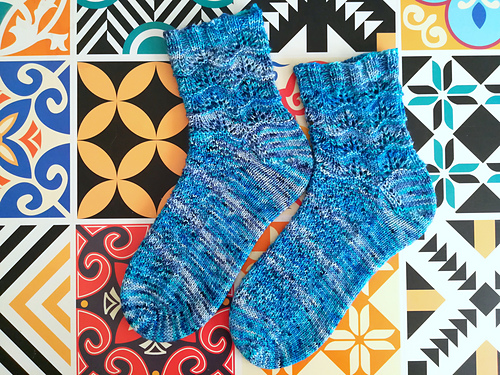 Ravelry: Mediterranean Socks pattern by Teresa Sánchez