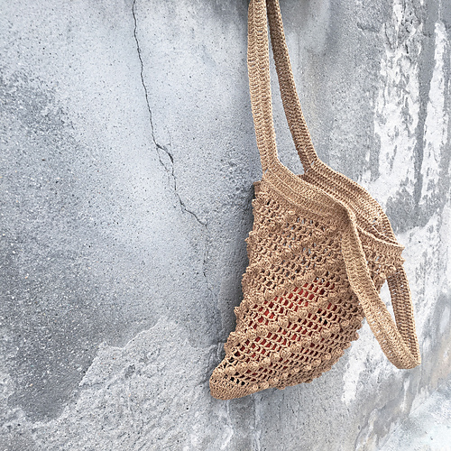 Ravelry: Popcorn Tote Bag 1 pattern by PLEXTO