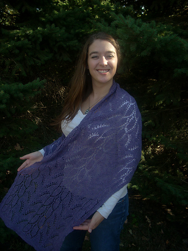 Ravelry: Grandma's Lily Garden Stole pattern by Pam Chamberlain