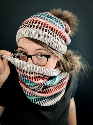 Ravelry: All Together Now Cowl (Standard) pattern by Jamie Lomax