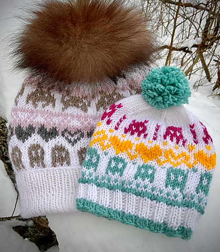 Ravelry: 8 Bit Doodle (Hat) pattern by Jamie Lomax