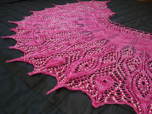 Ravelry: Sirin Bird shawl pattern by Natalia Sha