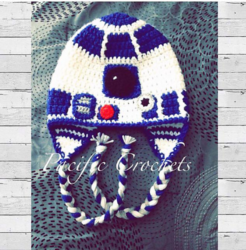 Ravelry: Robot R2D2 hat pattern by Jorden Morrison