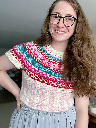 Ravelry: Winter Doodle Sweater pattern by Jamie Lomax