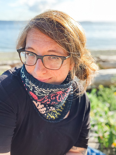 Ravelry: Ocean 1 Doodle (Standard Cowl) pattern by Jamie Lomax