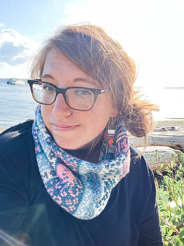 Ravelry: Ocean 1 Doodle (Infinity Cowl) pattern by Jamie Lomax