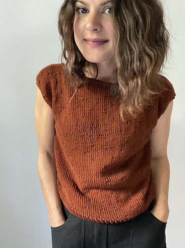 Ravelry: Amess Tee pattern by Pacific Knot