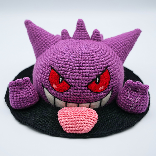 Ravelry: Pokemon Gengar pattern by Beatrice Gröger