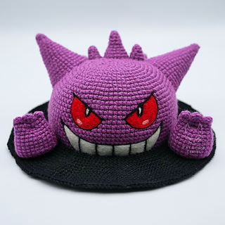 Ravelry: Pokemon Gengar pattern by Beatrice Gröger