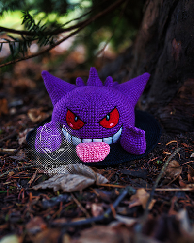 Ravelry: Pokemon Gengar pattern by Beatrice Gröger