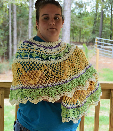 Ravelry: Victorian Romance Shawl pattern by Pamela H Taylor