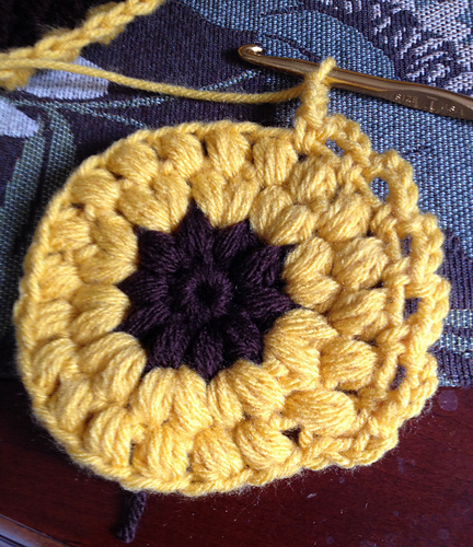 Ravelry: Sunflower Coasters pattern by Pamela Bastian