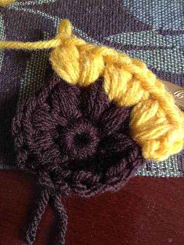 Ravelry: Sunflower Coasters pattern by Pamela Bastian