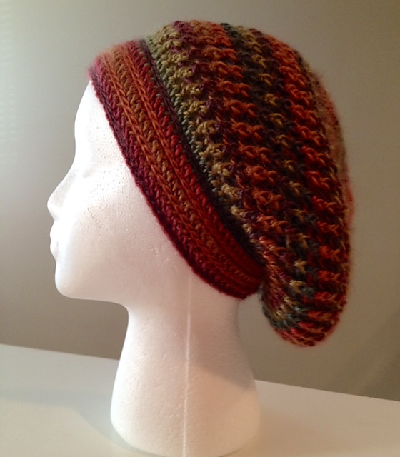 Ravelry: Chunky Unforgettable Slouchy Hat pattern by Pamela Bastian