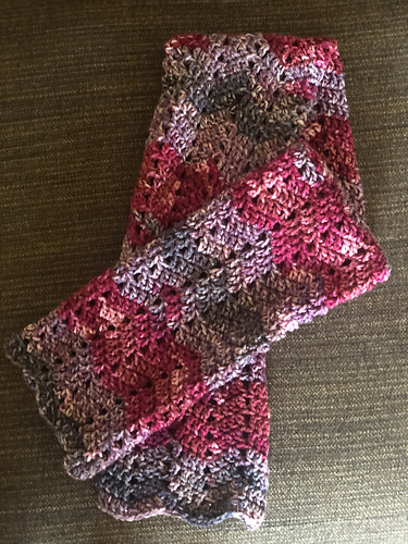 Ravelry: Chevron Tube Scarf pattern by Salena Baca