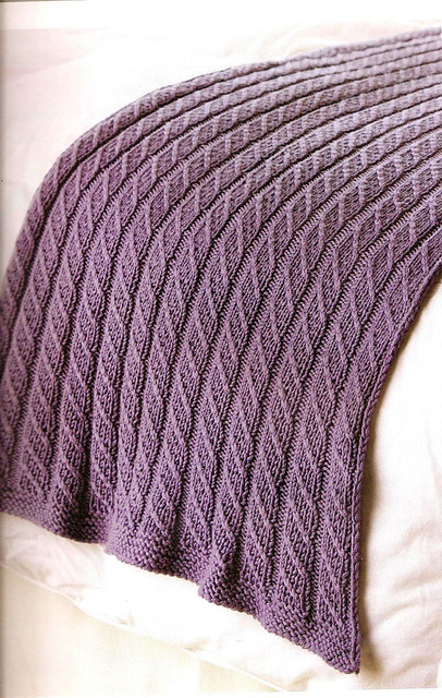 Ravelry: Mock Cable Bed Runner pattern by Denise Layman