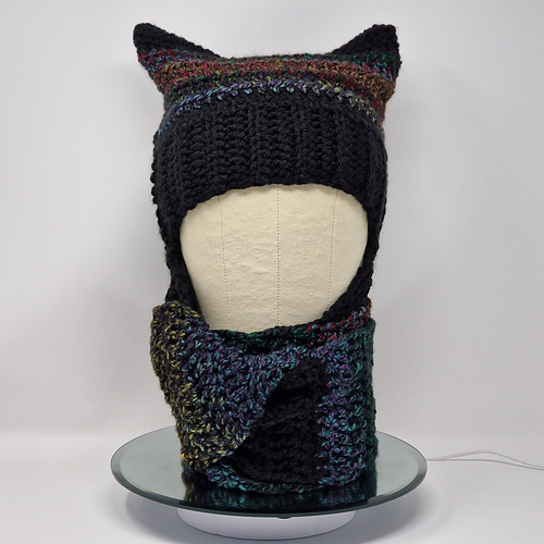 Ravelry: Scarf Tails Beanie pattern by Emma Harrison-Brown