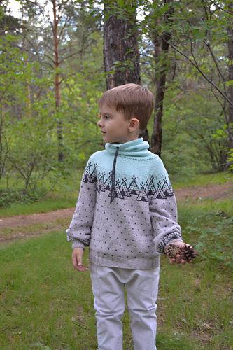 Ravelry: Shaman yoke kids pattern by Yana Markevich