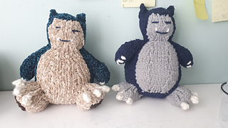 Ravelry: Snorlax Plush pattern by Tanya Epel
