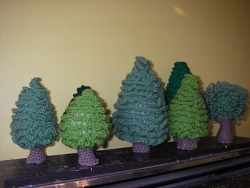 Ravelry: Christmas tree conifer pine pattern by vicky vicx