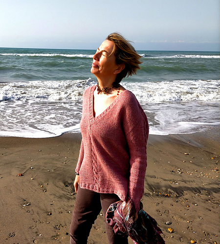 Ravelry: Rose Sweater pattern by Cristina Ravera
