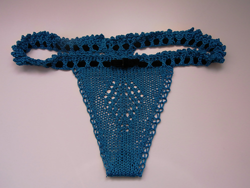 Ravelry: Lacy Thong pattern by Laura Rintala