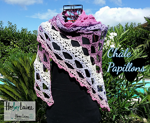 Ravelry: Butterflies Shawl pattern by Pat Trishia