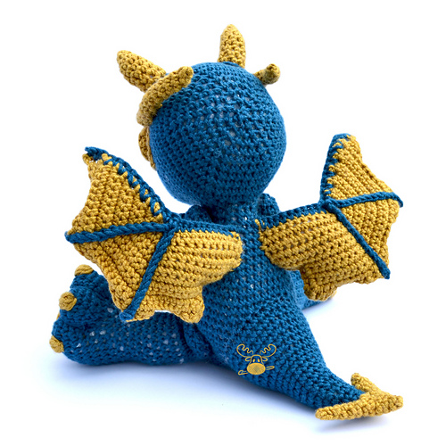 Ravelry: Amigurumi Dragon - Clancy pattern by Kate E. Hancock