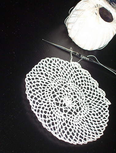 Ravelry: Round Lace doily pattern by Frances Powell