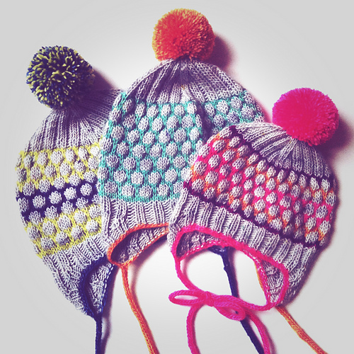 Ravelry: Wee Bee Hat pattern by Rebekka Mauser