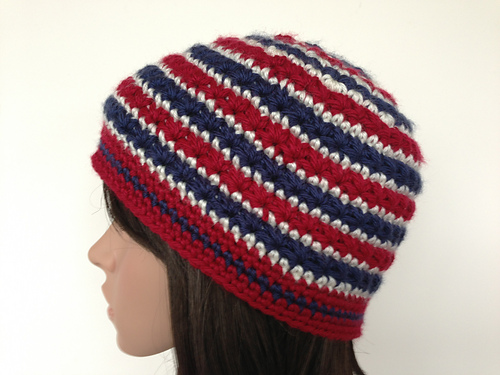 Ravelry: Starry Night Beanie Hat 12-078 pattern by Maria Bittner