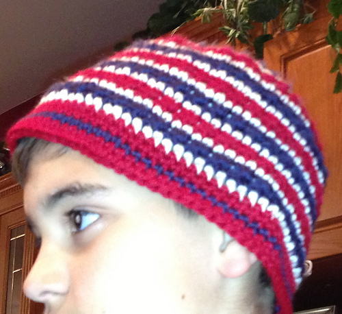 Ravelry: Starry Night Beanie Hat 12-078 pattern by Maria Bittner